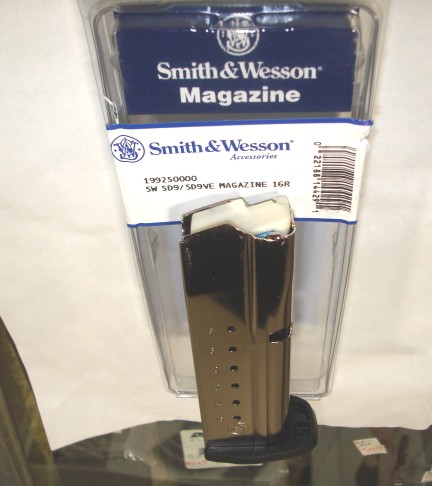 S&W - SD9 / SD9VE 9mm New SS - 16 Round Magazine [S&W9mm16rndmag] - $39 ...